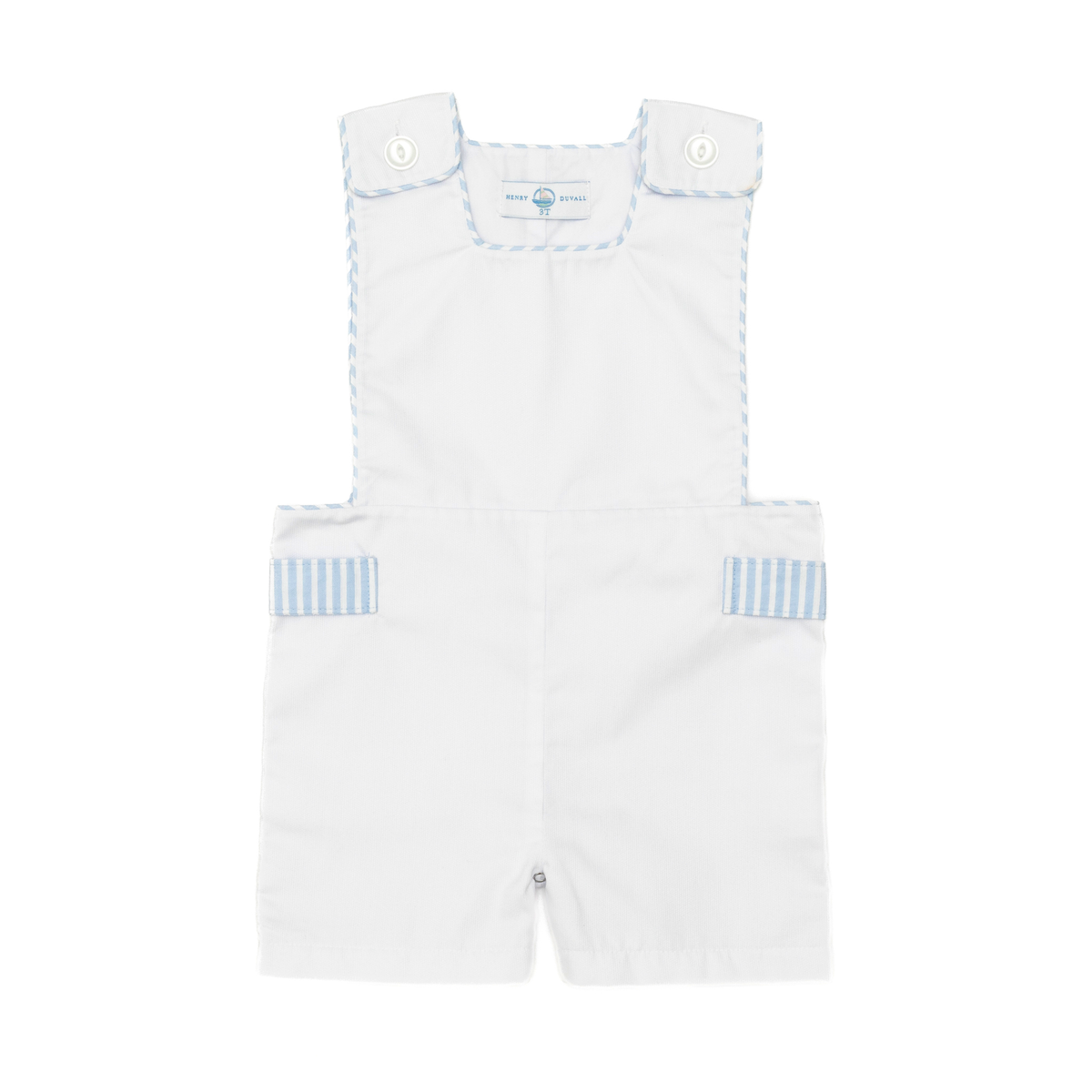 James Henry Jon Jon in Whitby White Pique – Henry Duvall
