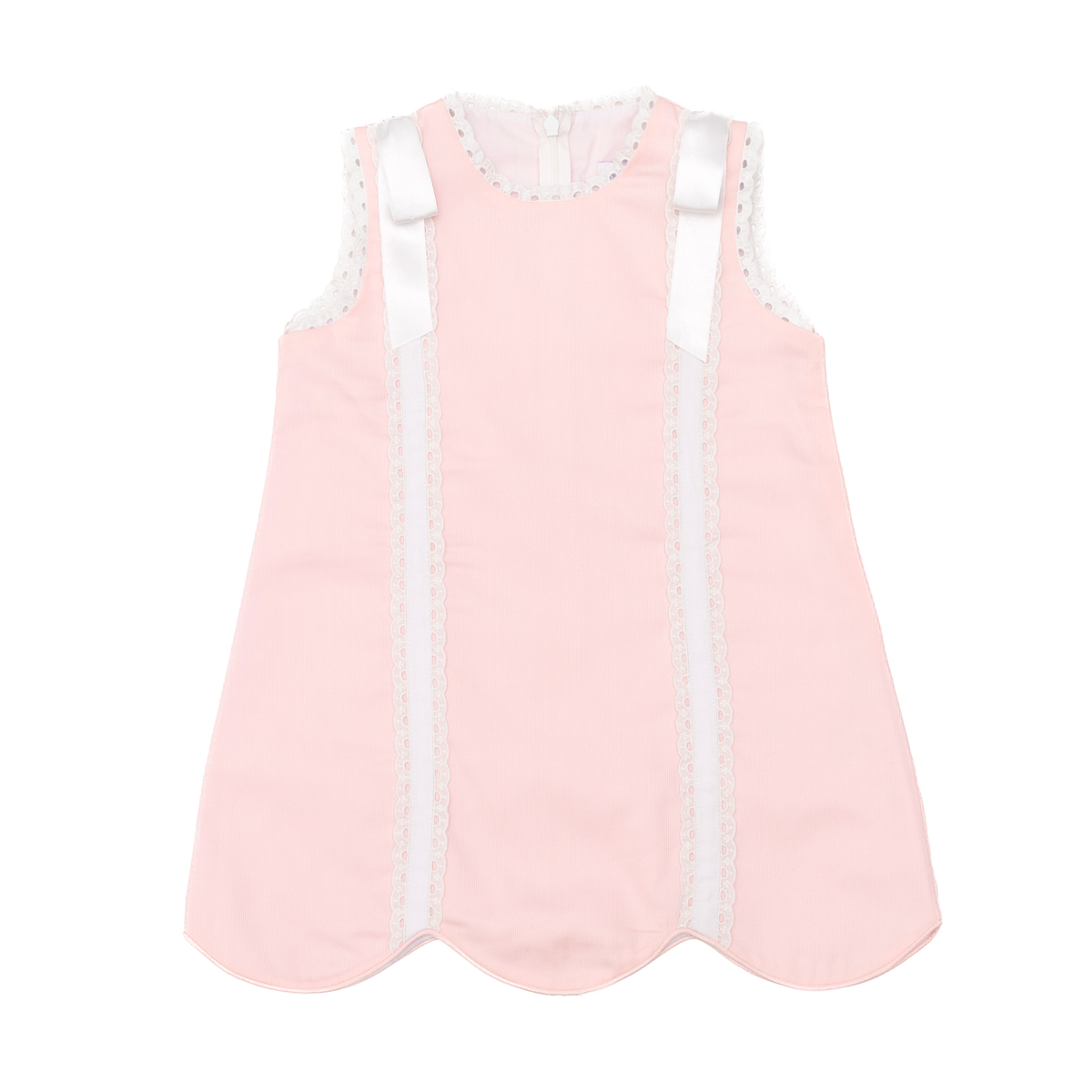 The Rosie Dress in Primrose Pink Pique – Henry Duvall