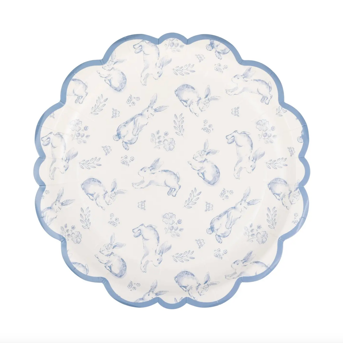 Bunny Toile Plates, Set of 8 – Henry Duvall