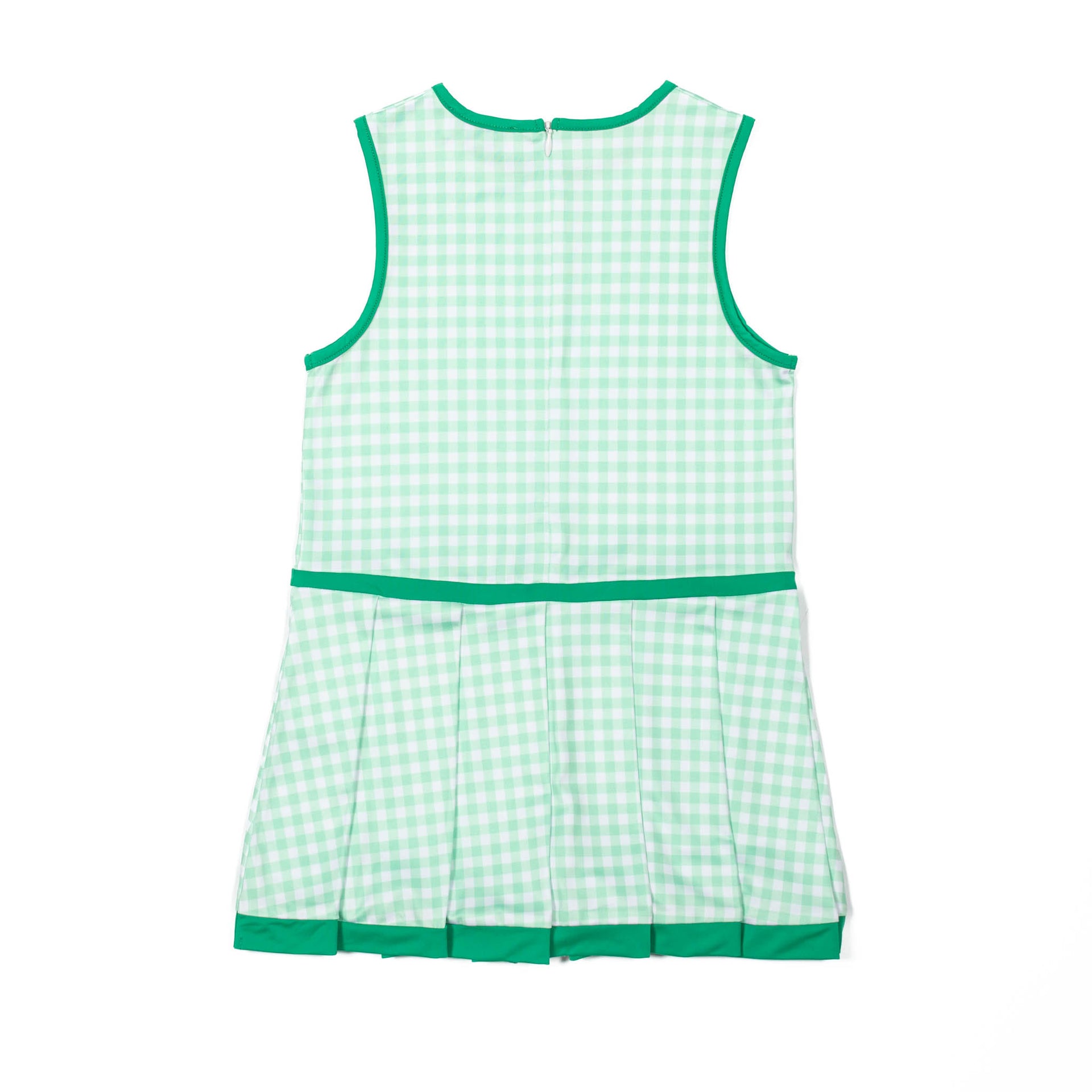 Taft Tennis Dress in Grass Court Green Gingham – Henry Duvall