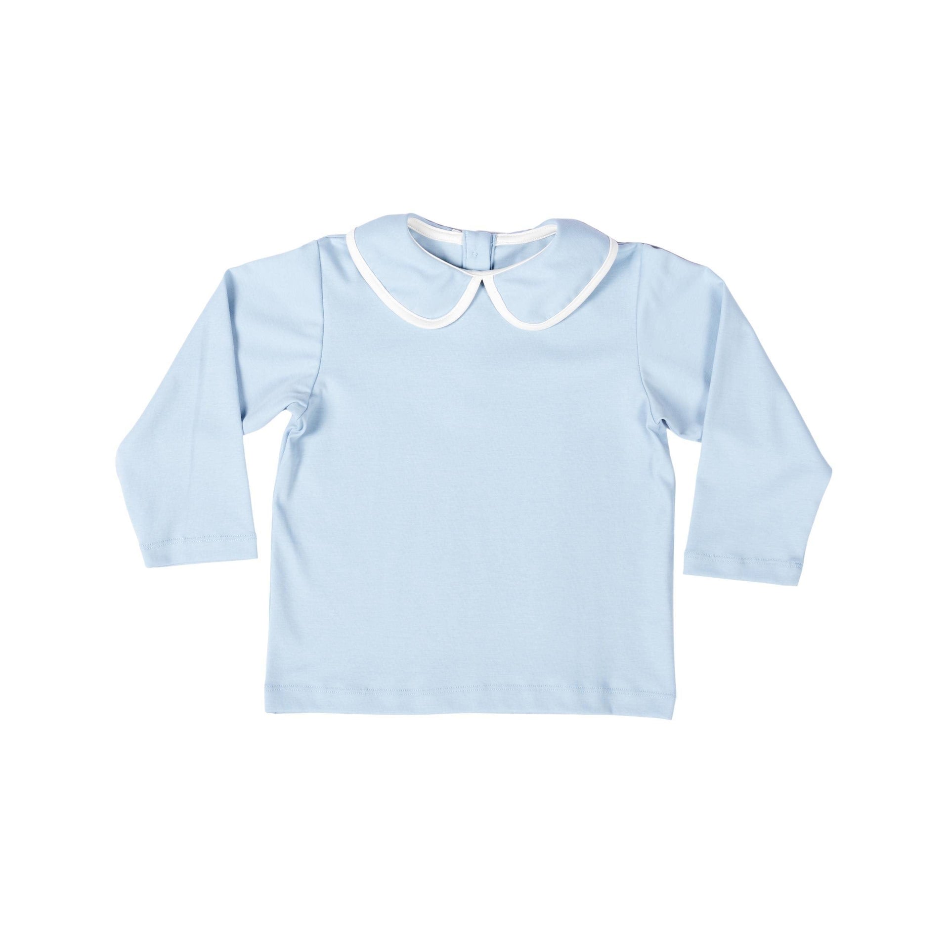 Long Sleeve Teddy Peter Pan in Bay Tree Blue – Henry Duvall