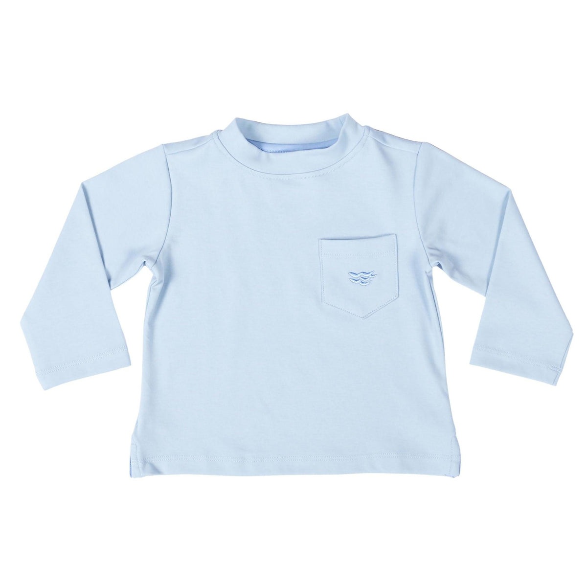 Long Sleeve Tucker Tee in Bay Tree Blue – Henry Duvall